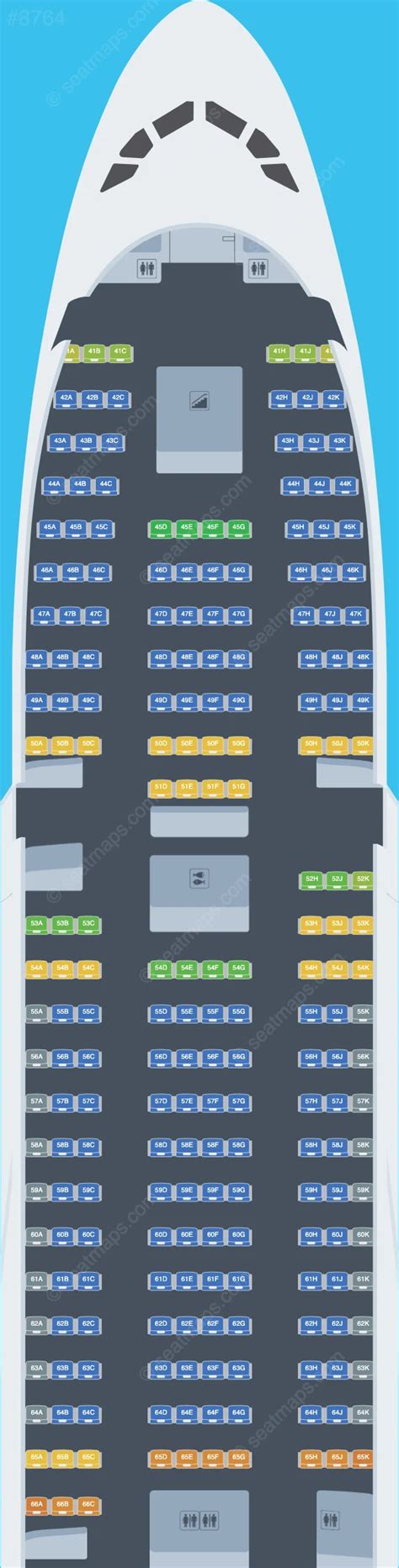Seat Map Of Emirates A380 800 Image To Uqatar Airways Airbus A380 Seat Map