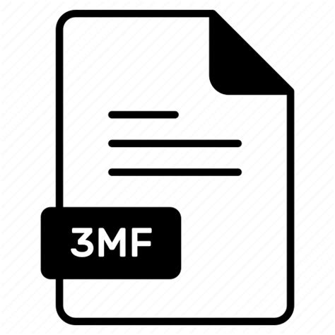 3mf File Format Page Document Sheet Paper Icon Download On Iconfinder