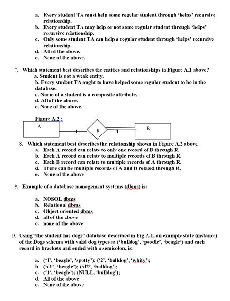 Solved Section A 15 Marks For 10 Multiple Choice Questions