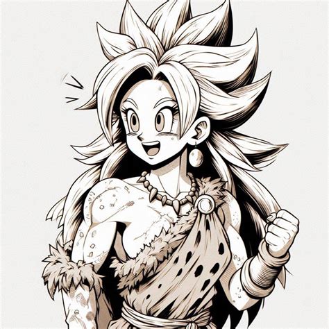 Primal Saiyan Girl 10 Primitive Dbz By Videlsatanyb On Deviantart