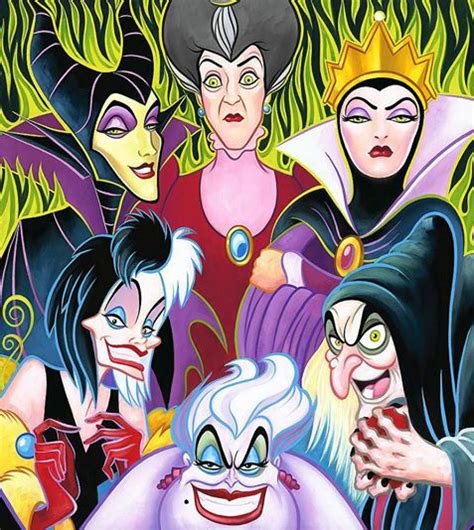 Bad Girls Disney Bösewichter Disney Zeichnungen Disney