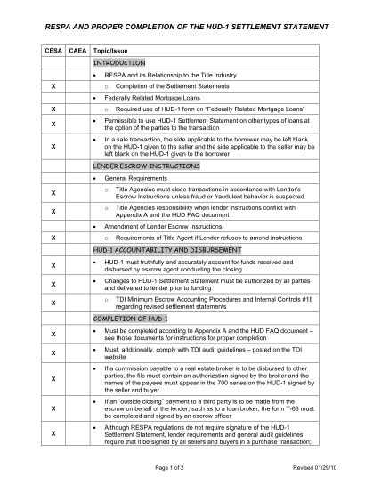 21 Hud 1 Settlement Statement Free To Edit Download And Print Cocodoc