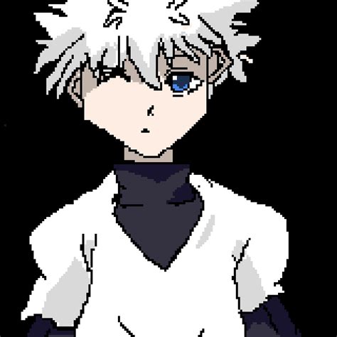 Killua Hunter X Hunter Pixel Art