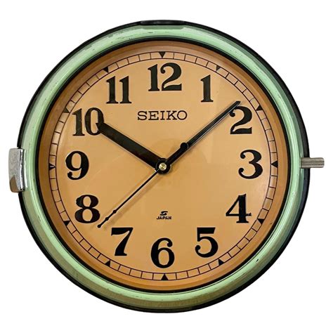 Seiko Vintage Clock At Samantha Tomlinson Blog