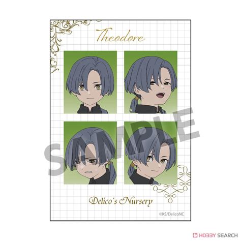 Delico`s Nursery Id Photo Style Sticker Theodore Classico Anime Toy