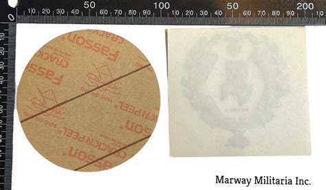 Lot Of 2 Ppcli Stickers Marway Militaria Inc And Winnipeg Army Surplus