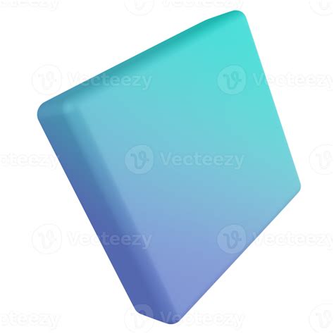 Prism Cuboid 3d Render Icon 14919532 Png