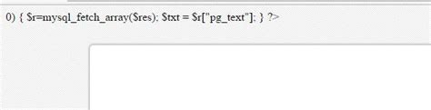 php page shows half code from loop in browser stack overflow