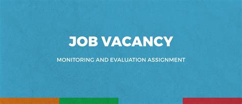Job Vacancy Monitoring And Evaluation Assignment Ccsd