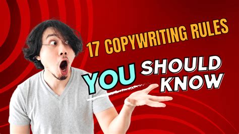 17 Must Know Rules For Effective Copywriting