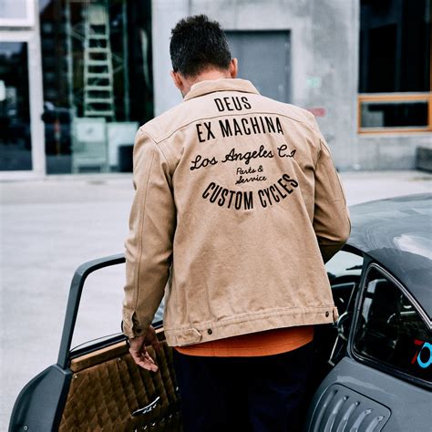Deus Ex Machina Ofr Jacket Tobacco Jakes Apparel
