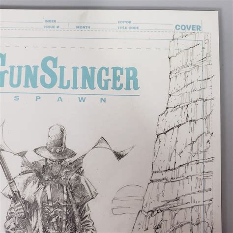 Gunslinger Spawn 1 Nm 1 50 Capullo Sketch Incentive Variant Image Comics 2021 4595012279