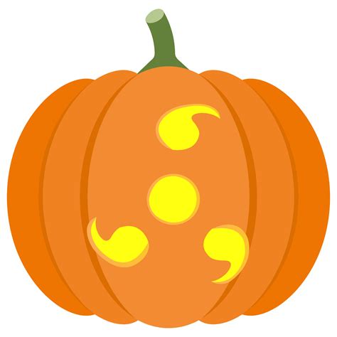 Sharingan From Naruto Pumpkin Stencil Free Printable Papercraft Templates