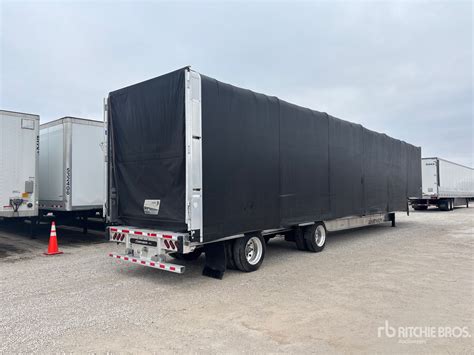 2020 Transcraft 524 A 53 Ft Ta Spread Axle Step Deck Curtain Side