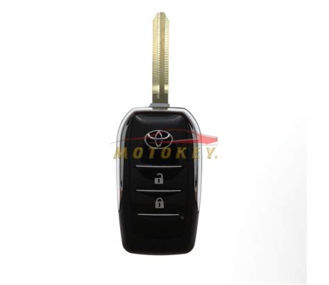 Toyota RunX Corolla Prado 2 Button Flip Key Conversion