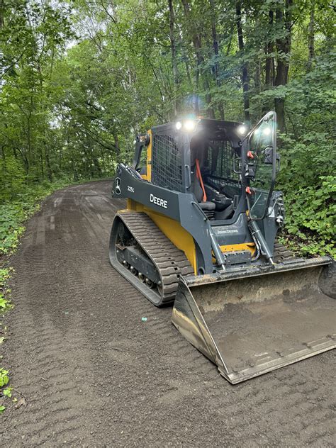 We Brought In Around 80 Ton Of Asphalt Millings For This Driveway That