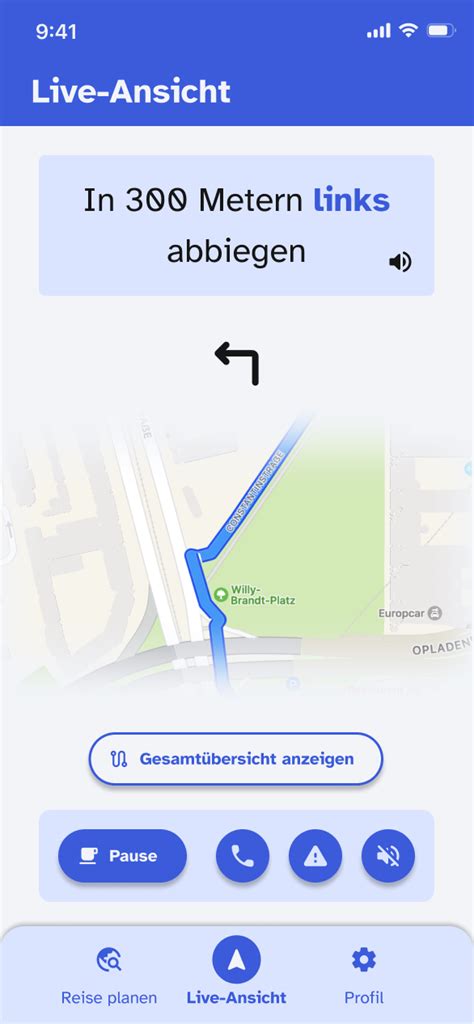 Navigationsanweisungen Und Routen Bersicht Issue Neuro