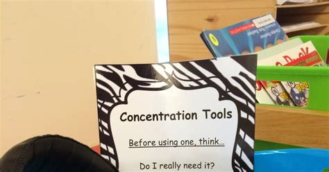 Miss Coulombes Coordinated Class Concentration Tools And Other Tricks
