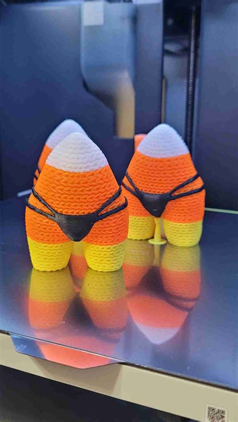 Knitted Candy Corn With Booty And G String 3d Models Download