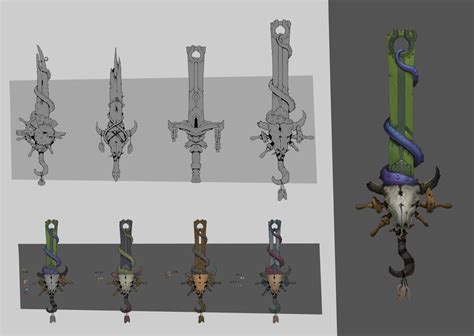 Artstation Sword Designs