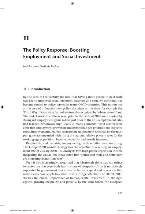 Pdf The Policy Response