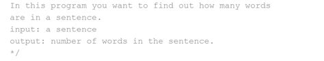 Solved In This Program You Want To Find Out How Many Words