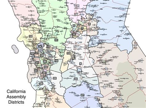 California Assembly Map