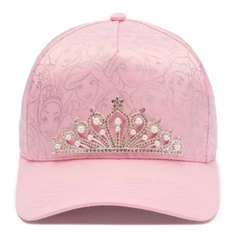 Disney Baseball Cap Disney Princess With Tiara Pink