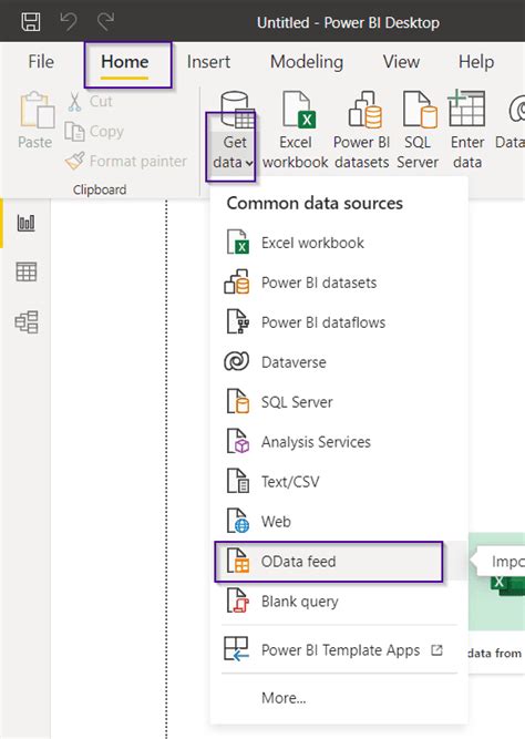 different methods to connect data in power bi with bc and nav addend