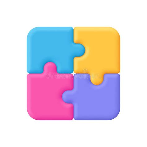 Puzzle Pieces Jigsaw Business Solutions Teamwork Logic And Game