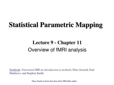 Ppt Statistical Parametric Mapping Powerpoint Presentation Free