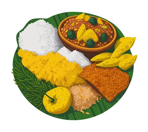 Premium Vector Food Dish Vector Illustration