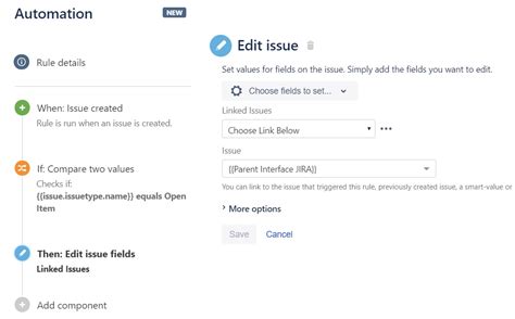 copy value from custom field to linked issue issue