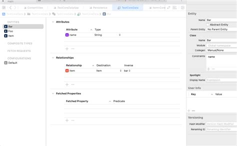 Core Data Add Relationship As Unique Constraint Ios Stack Overflow