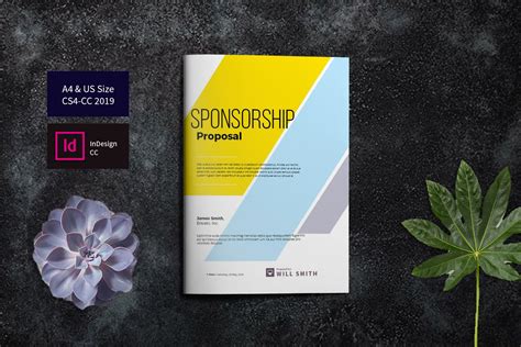 Sponsorship Proposal Brochure Template