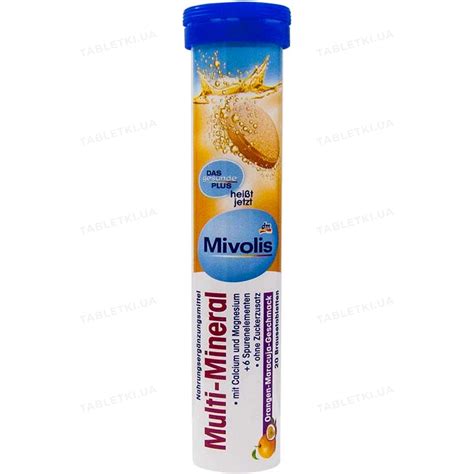 Mivolis Multi-Mineral: інструкція + ціна від 59 грн в аптеках | Tabletki.ua