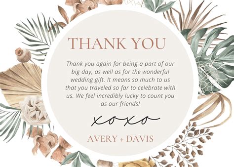 Free Printable Custom Christening Thank You Card Templates 47 Off