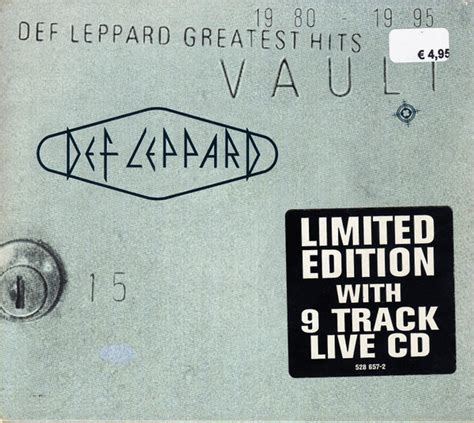 Def Leppard Vault Def Leppard Greatest Hits 1980 1995 2 X Cd