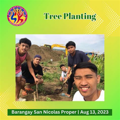 🌳🏀 Uniting For A Greener Future San Nicolas Proper Basketball Players