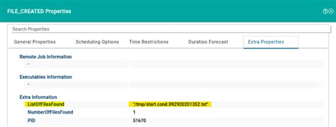creating a file dependency for a job stream using start condition