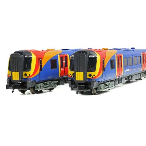 Bachmann Europe Plc Class 450 4 Car Emu 450073 South West Trains