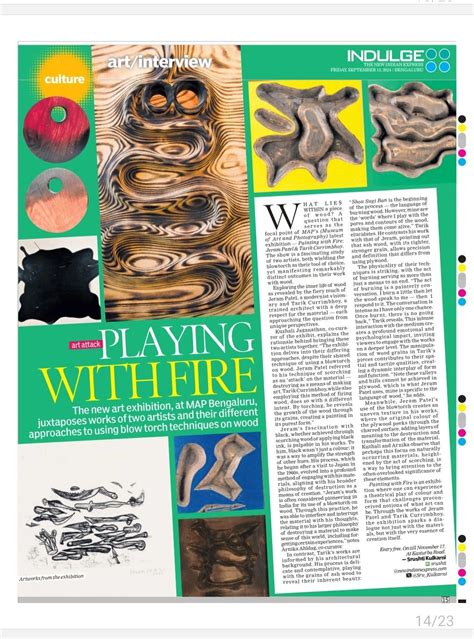 Art Map Wood Exhibition Culture Srushti Kulkarni