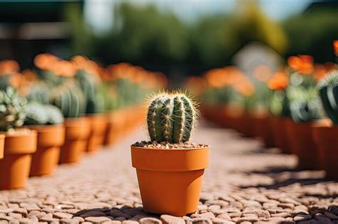 Premium Ai Image Mini Cactus