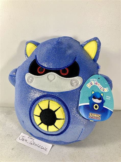 Original Squishmallow Sonic The Hedgehog Metal Sonic 8” Nwt Jazwares Sqsg00067 4850615163