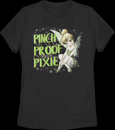 Womens Tinker Bell Pinch Proof Pixie Disney Shirt