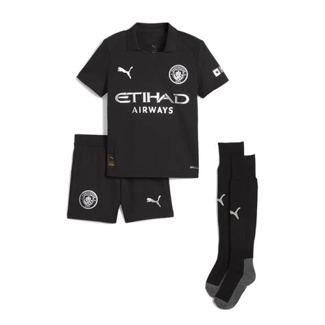 Manchester City Away Mini Kit 202526 With Custom Printing Official