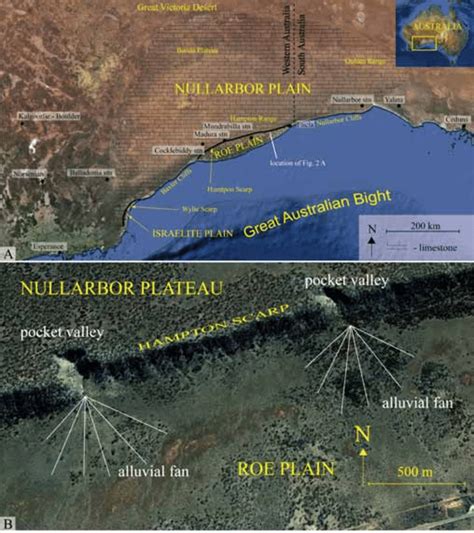 Location Map Of The Nullarbor Plain And Associated Wylie Scarp And Download Scientific Diagram