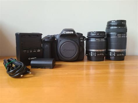 Canon 80d Body Kit Lens And Accessories Photography Cameras On