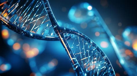 Premium Ai Image Molecular Genetics Hd 8k Wallpaper Stock