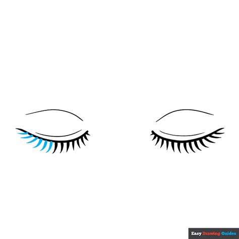 How To Draw Closed Eyes Really Easy Drawing Tutorial